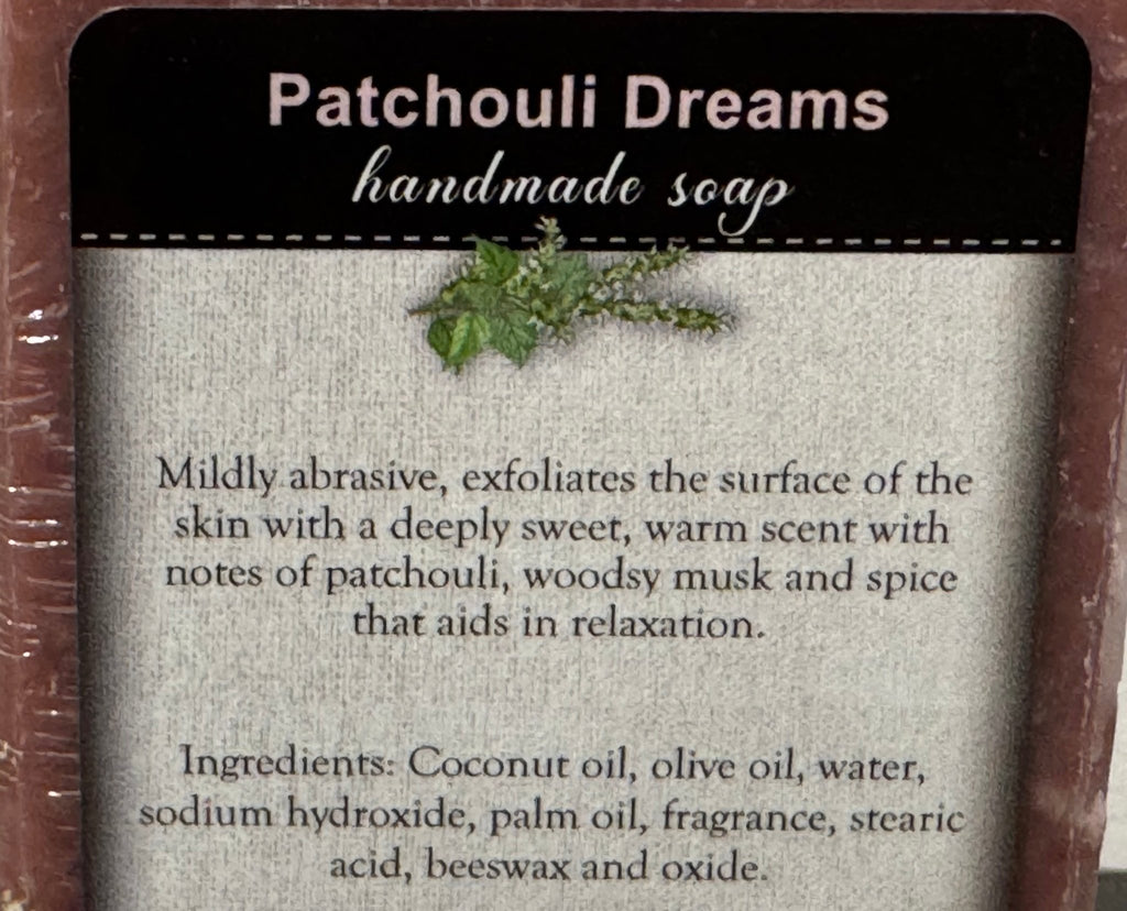 PATCHOULI DREAMS BAR SOAP | Exfoliating Relaxing & Deeply Sweet – Saving Shepherd