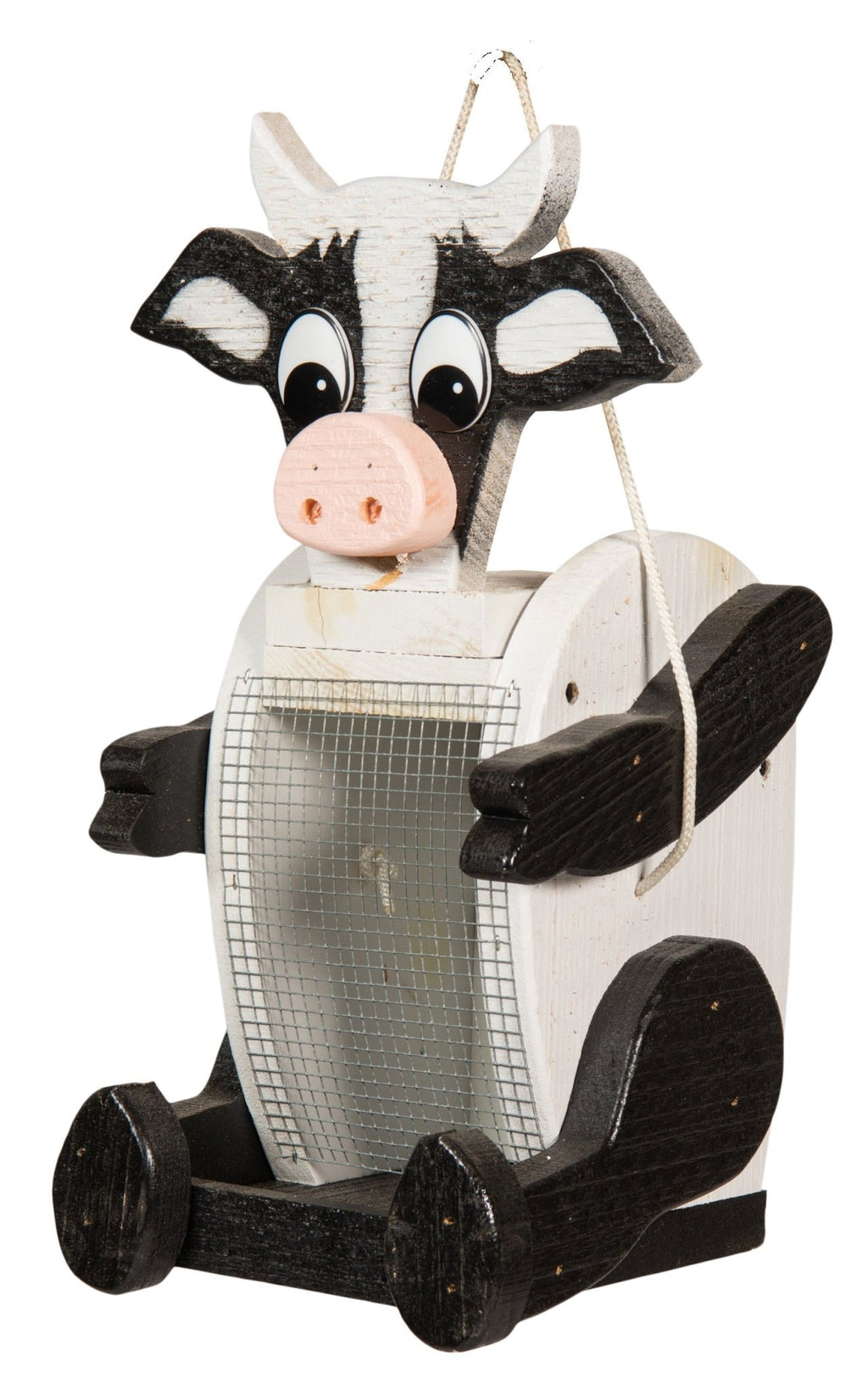 Bird Feeder COW BIRD FEEDER - Large & Bright Bovine with EZ Open Top ...