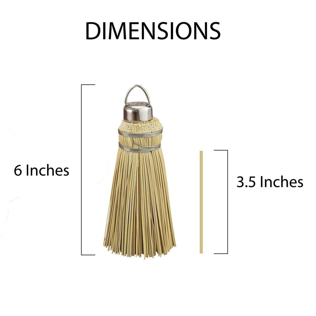 Broom AMISH CAKE TESTER - Natural Corn Straw Kitchen Batter Test Broom ...