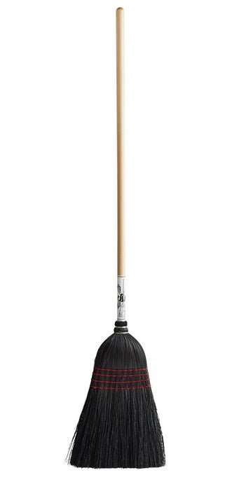 Broom AUTHENTIC AMISH BLACK HOUSE BROOM - Heavy Duty Corn Straw & Solid ...