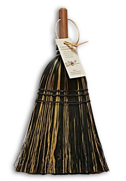 Broom AUTHENTIC DELUXE MULTI-COLORED WHISK BROOM - Amish Corn Straw ...
