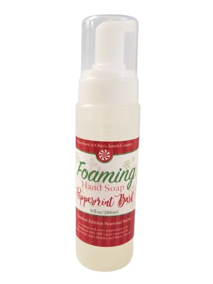 Hand Soap & Sanitizer Peppermint Bark | Foaming Hand Soap | 9oz ...