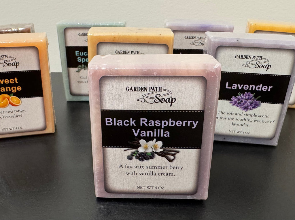 Soap BLACK RASPBERRY VANILLA BAR SOAP - Amish Handcrafted, Fruity ...