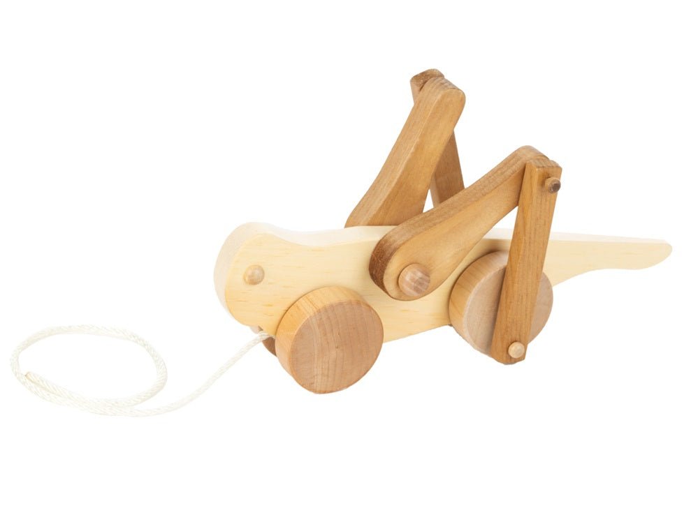 Wood Grasshopper Toddler Walking Toy Amish Handmade in USA – Saving ...