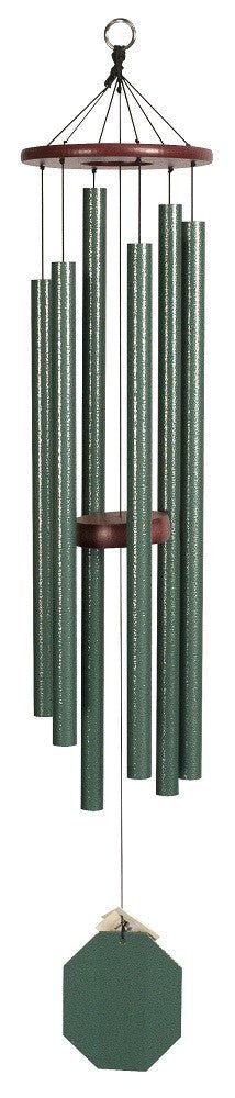 Wind Chime Forest Edge WIND CHIME ~ Malachite 44 inch – Saving Shepherd
