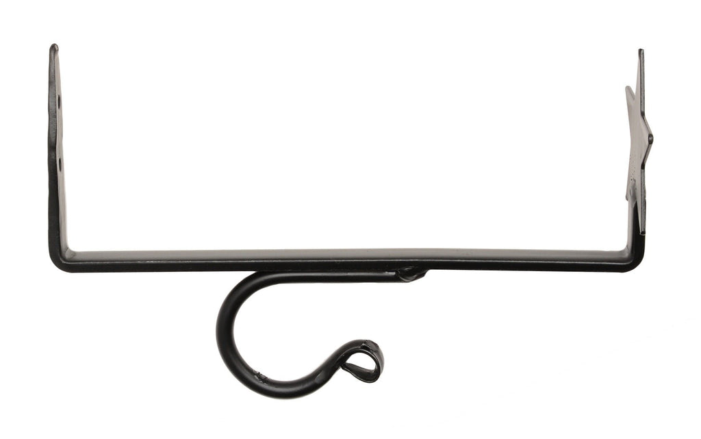 Wrought Iron CURTAIN ROD & SHELF BRACKET SET - Hand Forged – Saving ...
