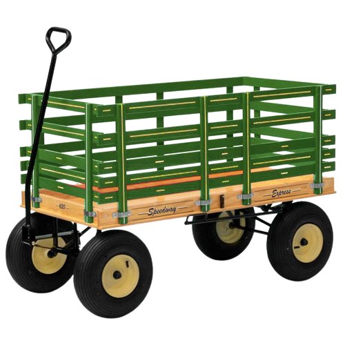 Wheelbarrows, Carts & Wagons EXTRA HIGH SIDE RAIL WAGON – Saving Shepherd