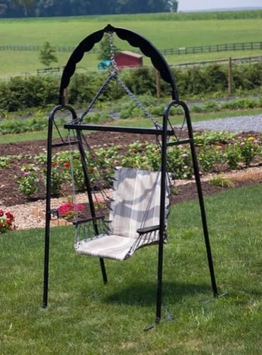 Stand HAMMOCK SWING CHAIR STAND Single or Double Seat Stands – Saving ...