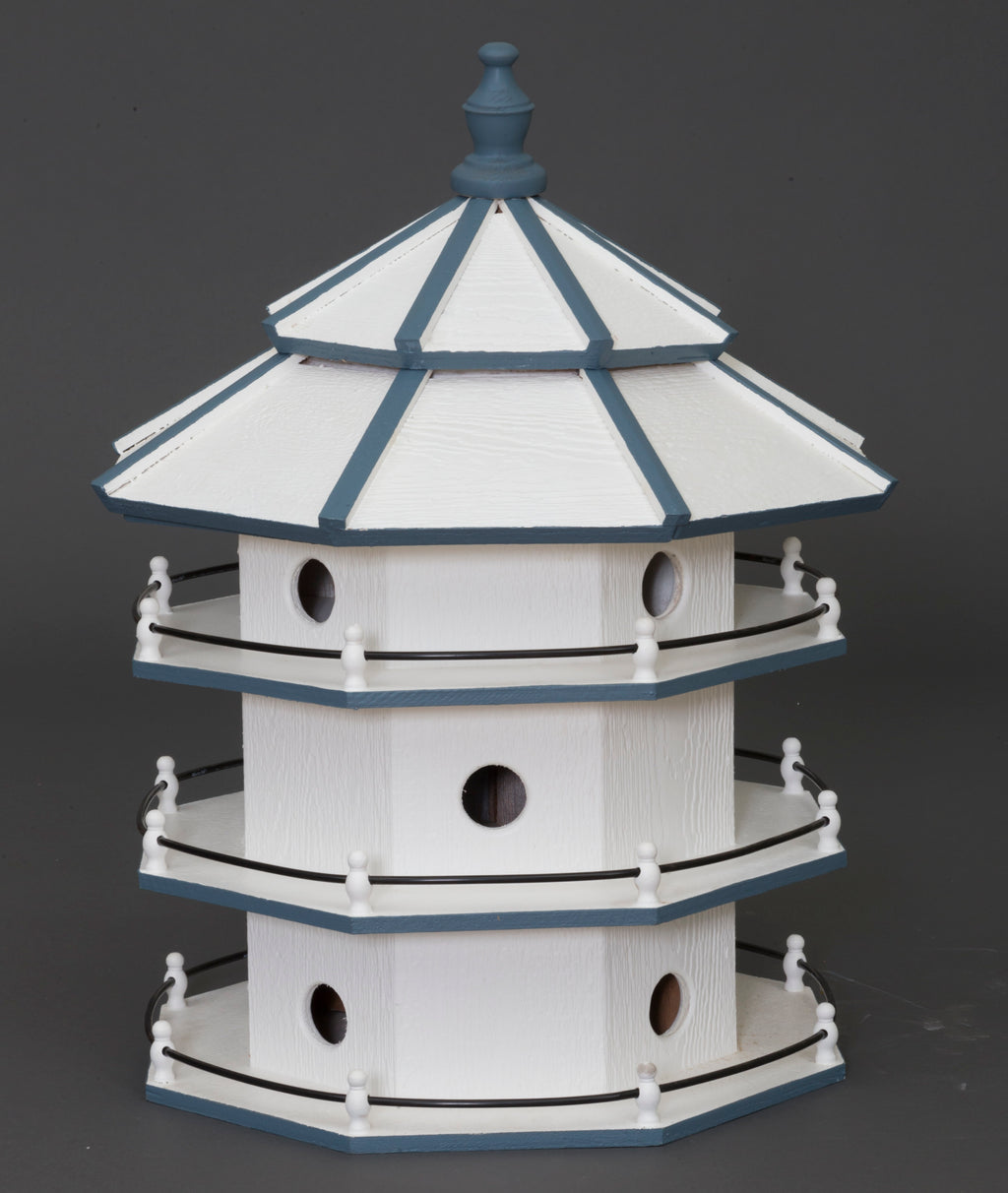 Birdhouse 3-Story PURPLE MARTIN BIRDHOUSE - Large 12 Room – Saving Shepherd