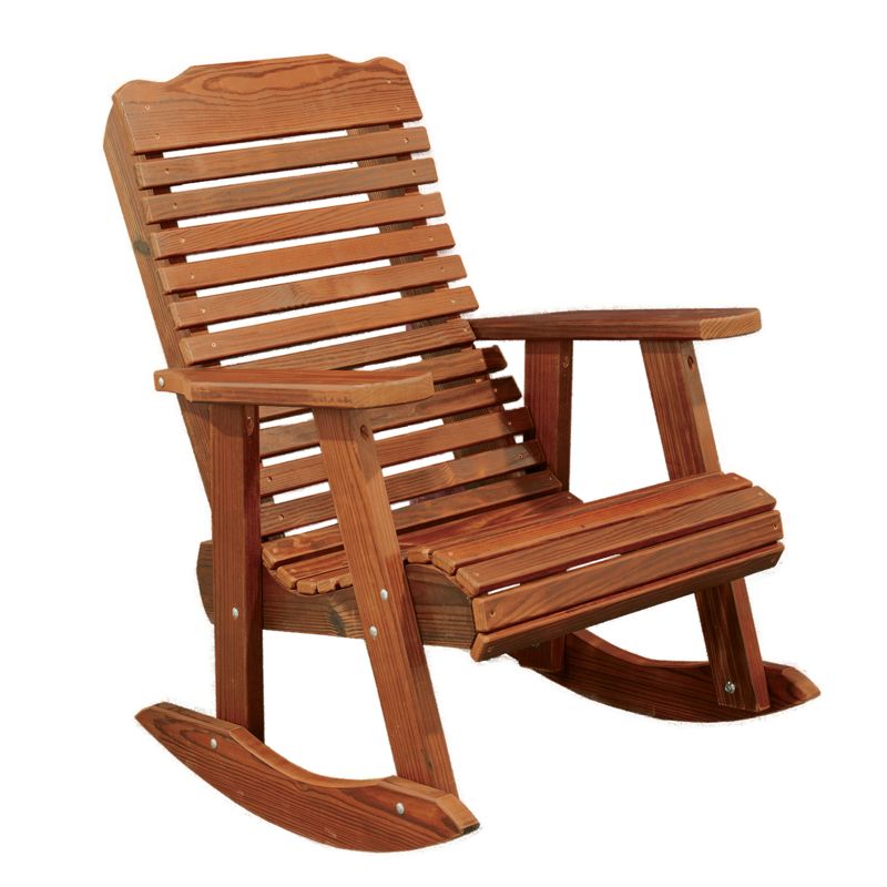 Solid Red Cedar Outdoor Rocking Chair – Saving Shepherd