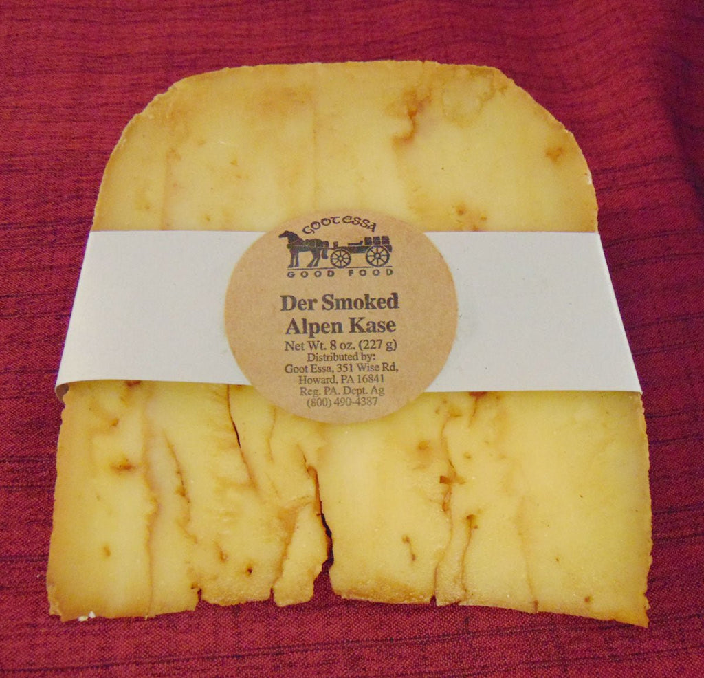 Cheese DER SMOKED ALPEN KASE - Cave Aged Firm Smooth Cheese – Saving ...