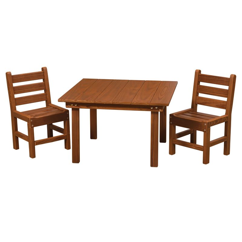 Tables KID'S TABLE Amish Red Cedar Children's Furniture – Saving Shepherd