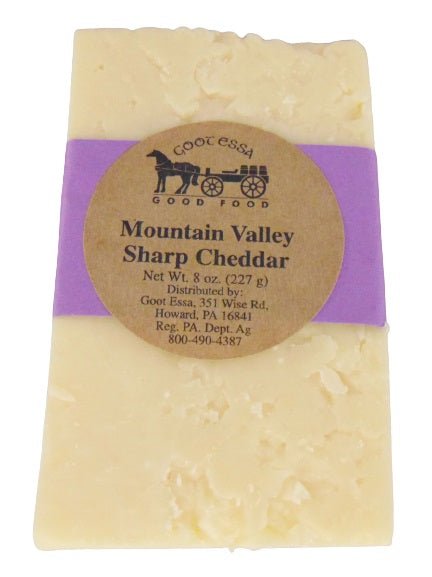 Mountain Valley Sharp Cheddar | Cave-Aged for 3 Years – Saving Shepherd