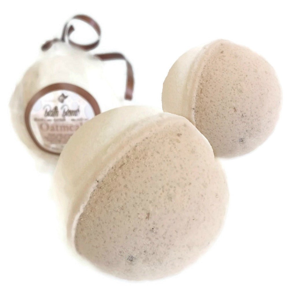 Bath Bombs & Soaks Oatmeal BATH BOMB 3 Pack ~ All Natural – Saving Shepherd
