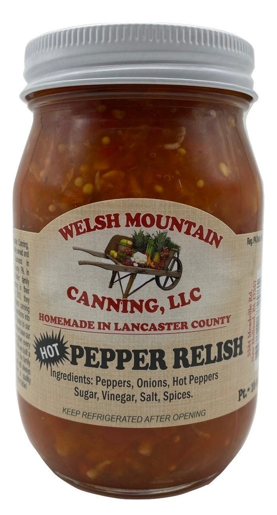 Relish HOT PEPPER RELISH Sweet & Hot Pepper Blend Homemade – Saving ...