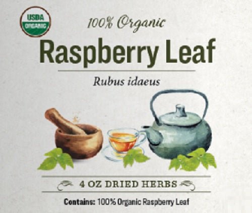 Herbal Supplement RASPBERRY LEAF TEA - Certified Organic – Saving Shepherd