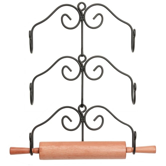 Handmade Wrought Iron Rolling Pin Racks 3 Pack | Shop Now! – Saving ...