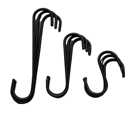 Handmade Wrought Iron "S" Hooks | Shop Now! – Saving Shepherd