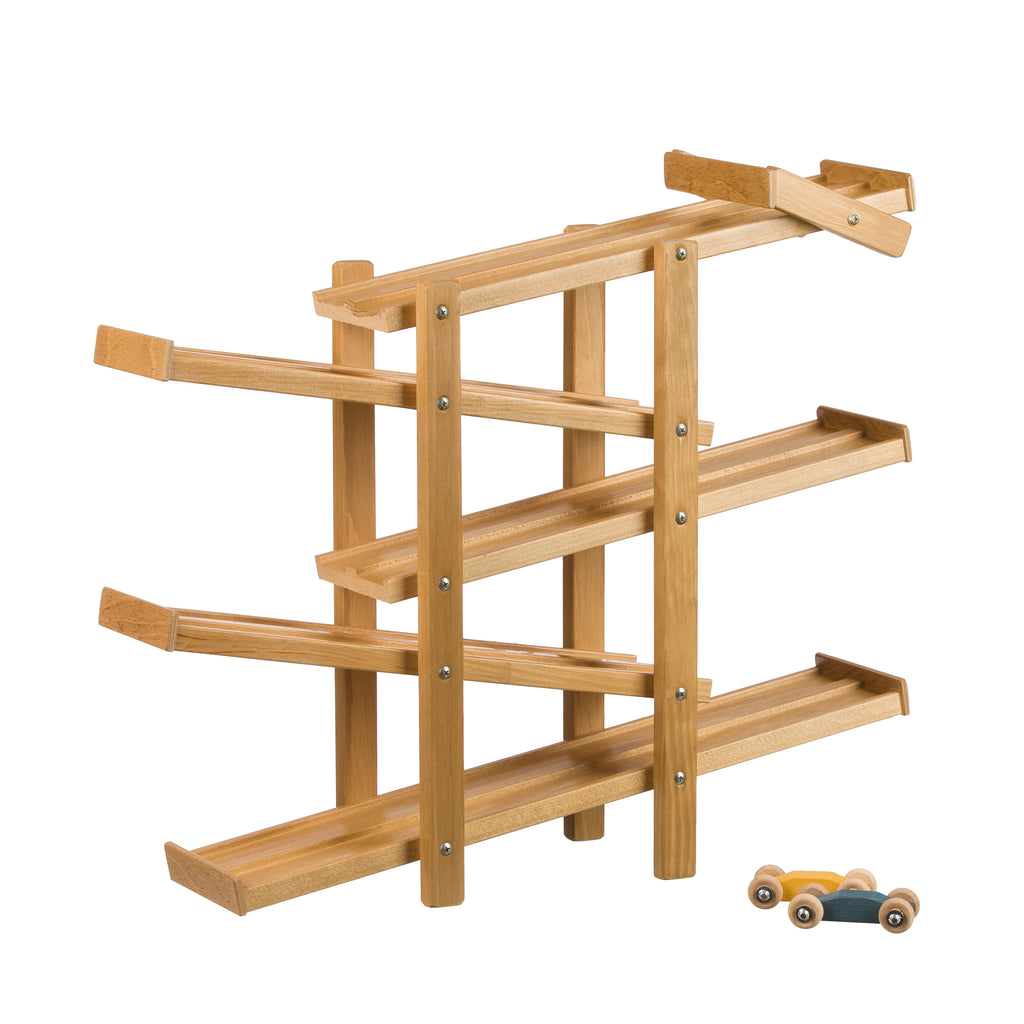 Wooden & Handcrafted Toys SWITCHBACK CAR RACER – Saving Shepherd