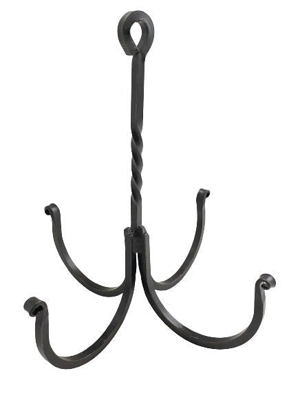 Handmade Wrought Iron 4 Arm Herb Hook | Shop Now! – Saving Shepherd