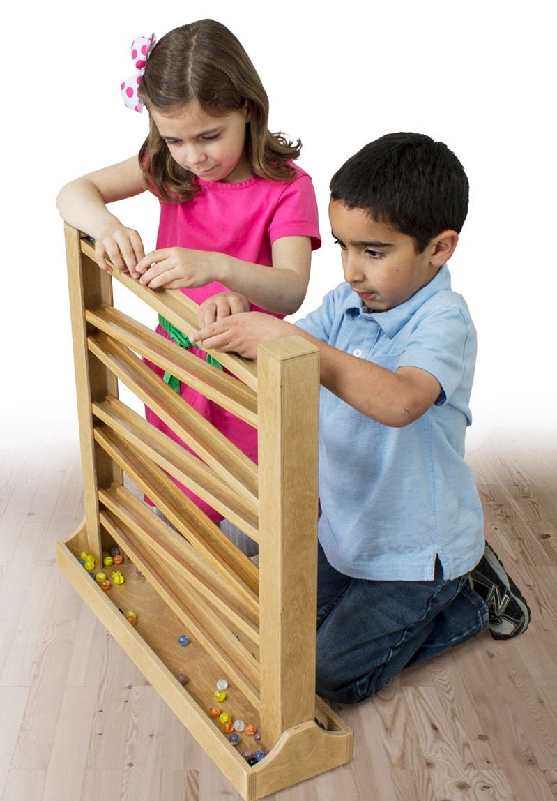 Wooden & Handcrafted Toys HEIRLOOM MARBLE ROLLER TRACK – Saving Shepherd