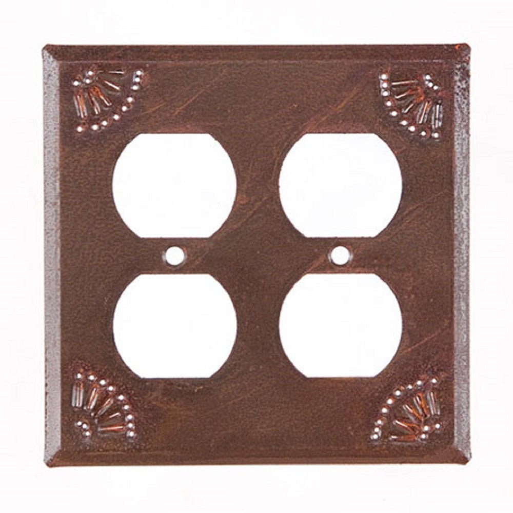 Primitives PUNCHED TIN SWITCH PLATES ~ Set of Five (5) – Saving Shepherd