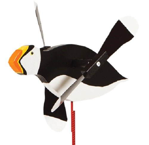 Wind Spinners PARROT PENGUIN PUFFIN WIND SPINNER Handmade – Saving Shepherd