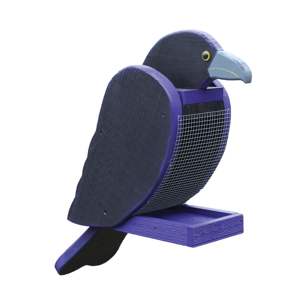 Bird Feeder RAVEN BIRD FEEDER Purple & Black Baltimore Raven – Saving ...