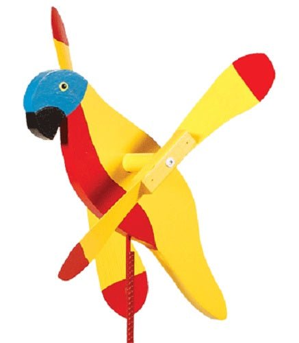 Wind Spinners PARROT PENGUIN PUFFIN WIND SPINNER Handmade – Saving Shepherd