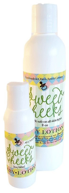 Skin Care SWEET CHEEKS BABY LOTION ~ Naturally Soft & Moist Baby Skin ...